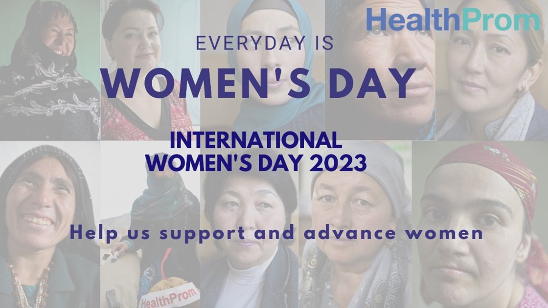 International Women's Day with HealthProm - JustGiving
