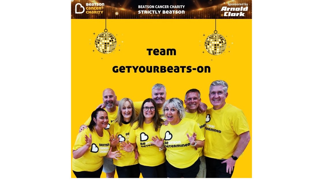 Team GetYourbeatson is fundraising for Beatson Cancer Charity