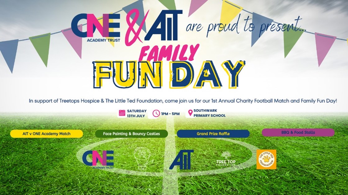 ONE Academy Football Fun Day is fundraising for Treetops Hospice Care