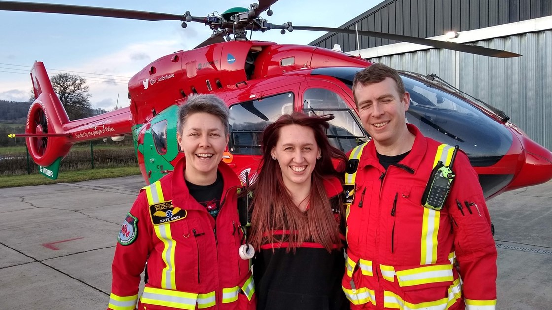 Ellen Haley is fundraising for Wales Air Ambulance Charitable Trust
