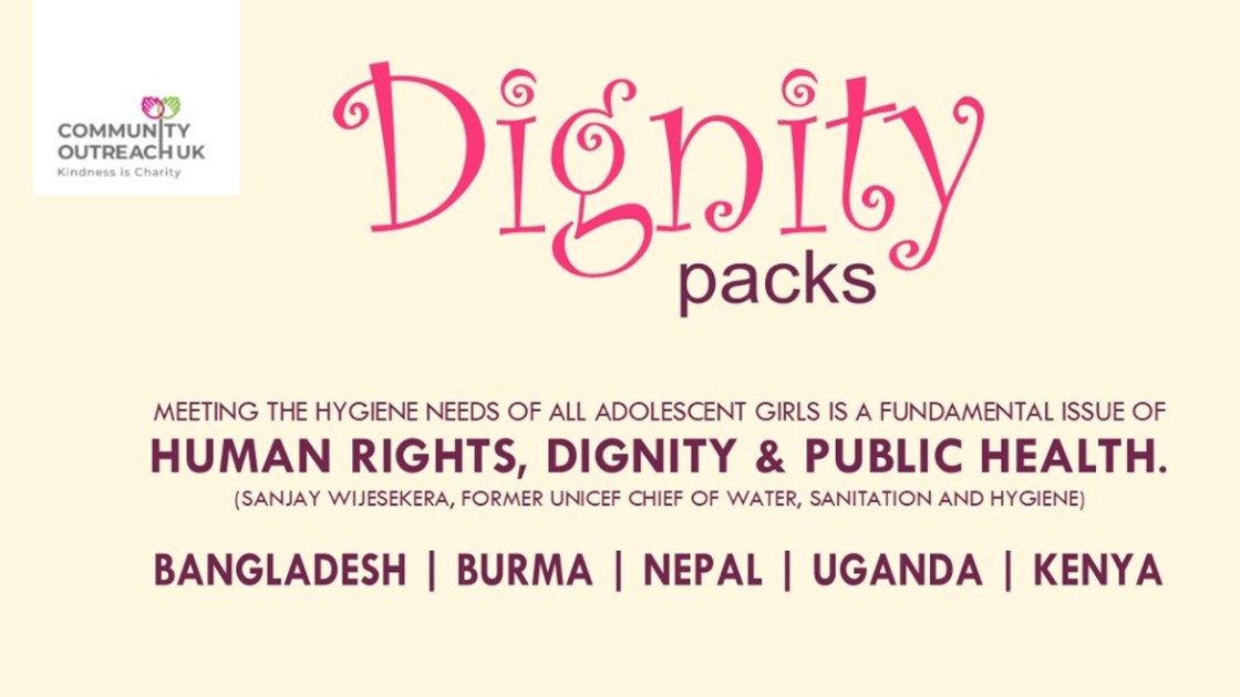 Dignity Packs - JustGiving