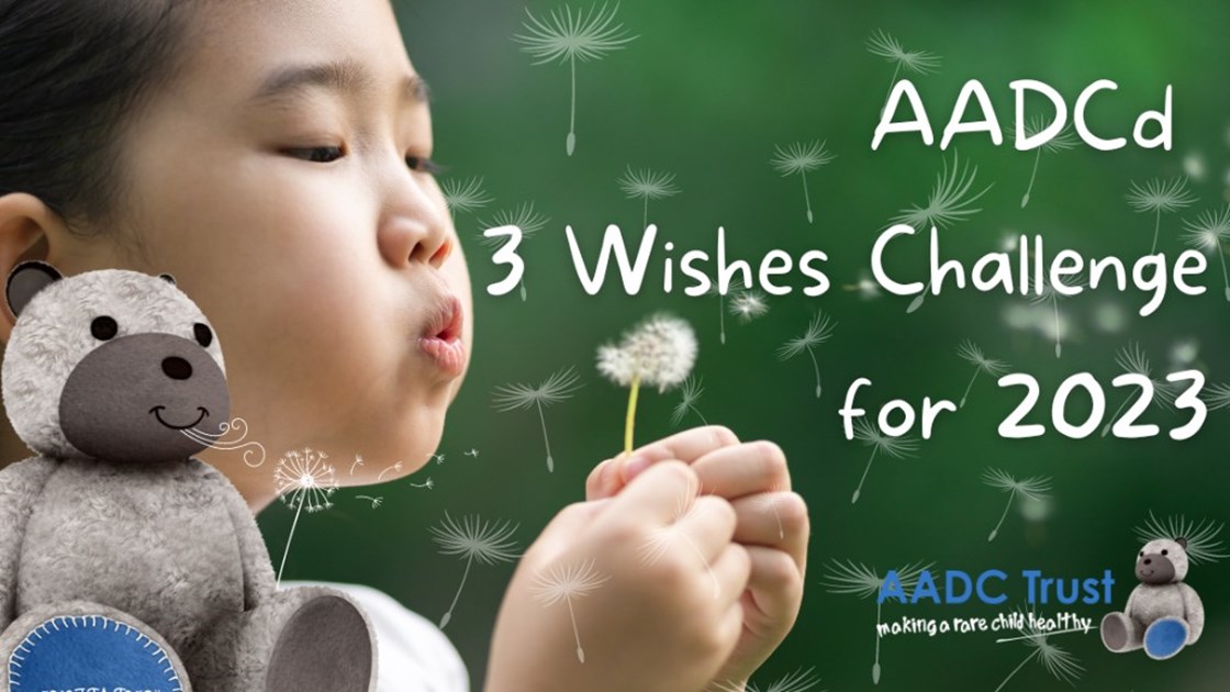 AADCd 3 WISHES for 2023 Campaign - JustGiving