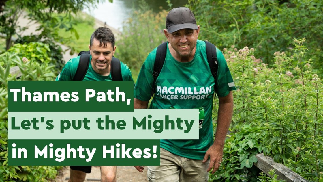 Thames Path Mighty Hike 2024 - JustGiving