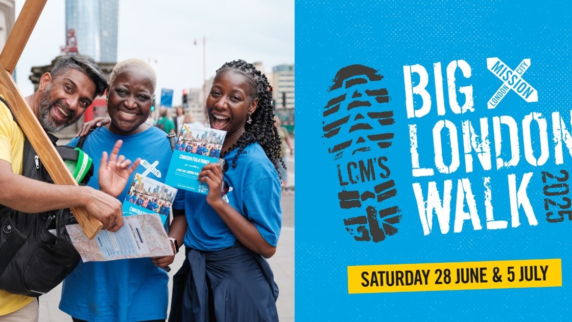 Brother Mann is fundraising for London City Mission