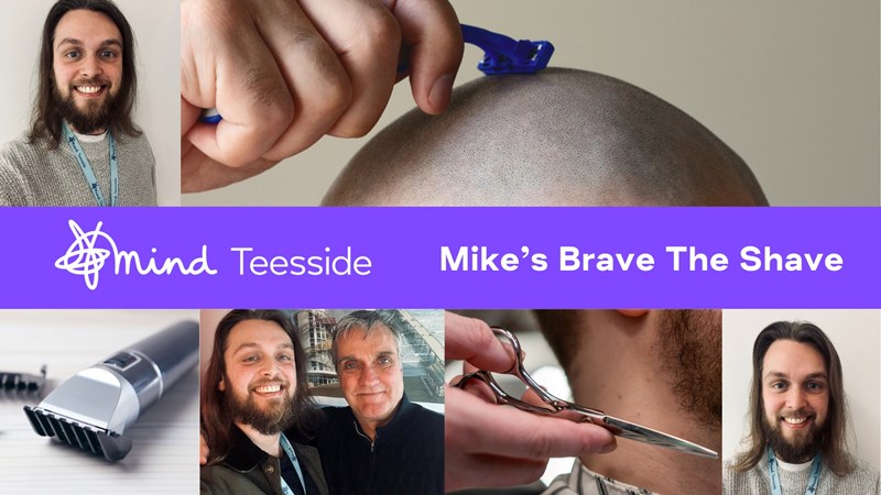 Michael Robinson is fundraising for Teesside Mind