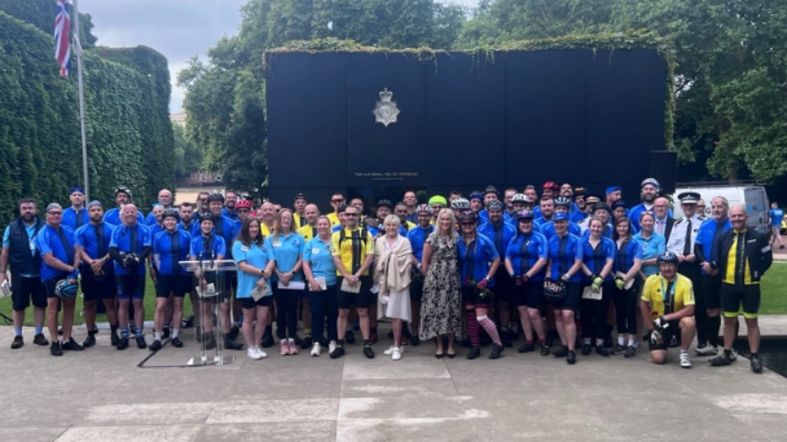 Stuart Ford is fundraising for Care of Police Survivors