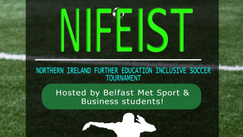 Belfast Met Football and Business Students is fundraising for TAMHI