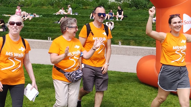 C Sunderland is fundraising for Multiple Sclerosis Society