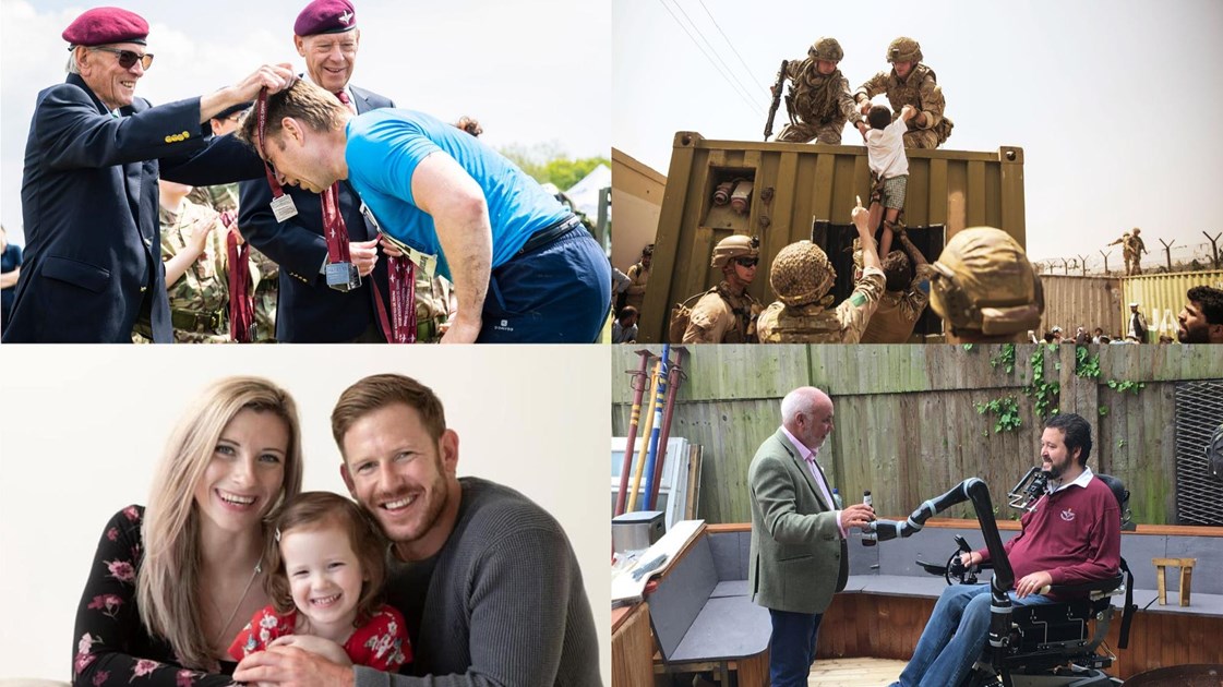 Sam Vaughan is fundraising for SUPPORT OUR PARAS