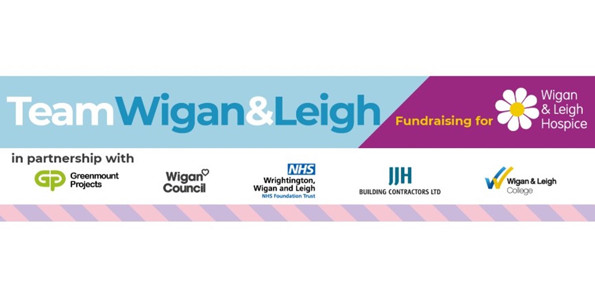 Team Wigan and Leigh is fundraising for Wigan and Leigh Hospice