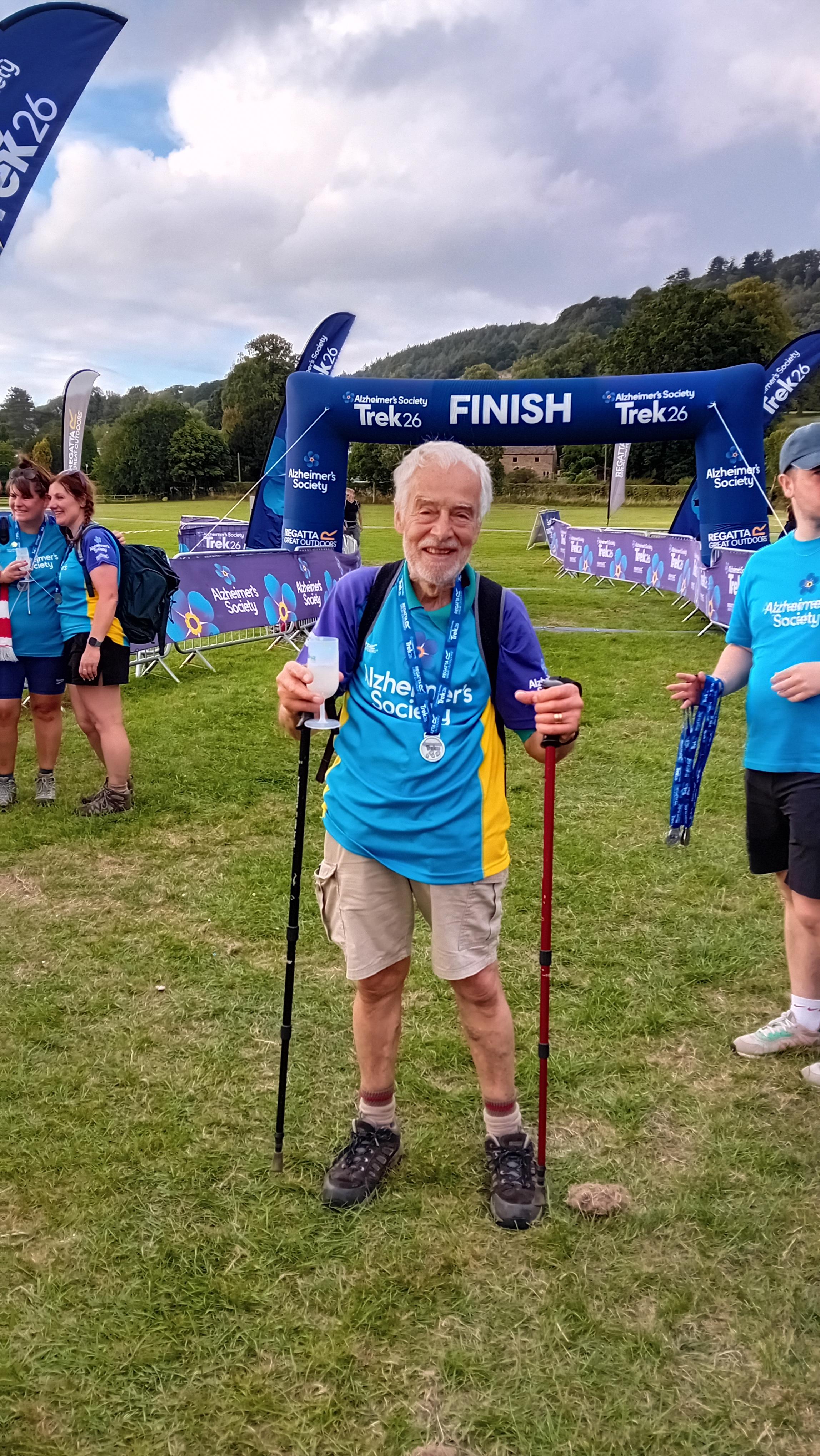 Peter Randerson is fundraising for Alzheimer's Society