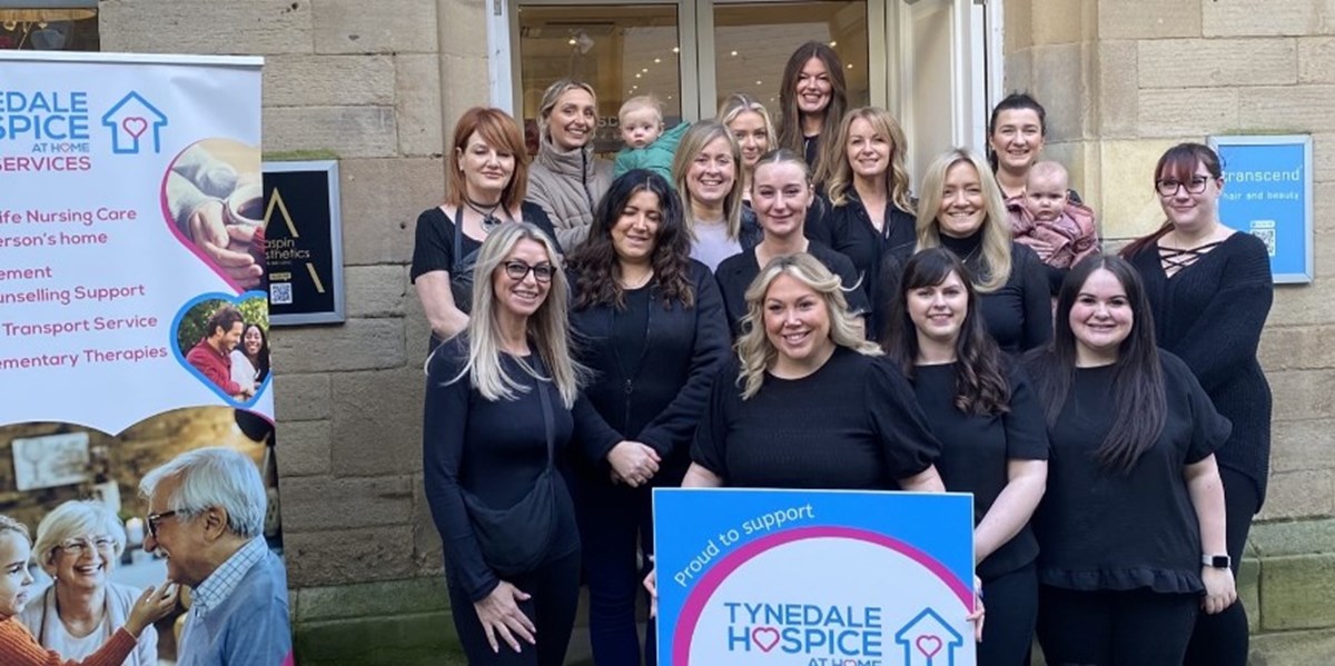 Transcend Hexham is fundraising for Tynedale Hospice at Home