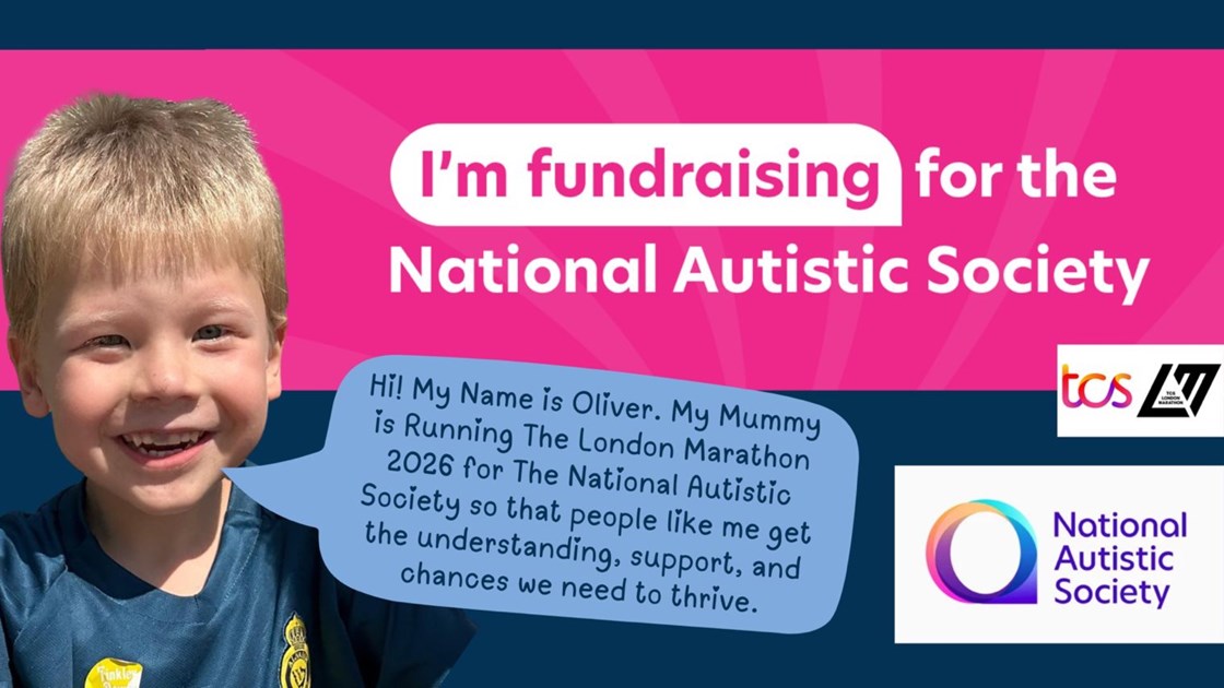 Rebecca Brenner is fundraising for National Autistic Society