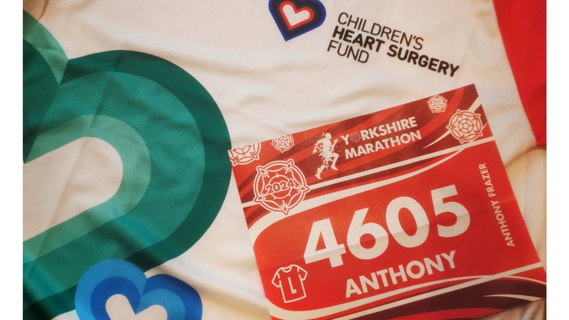Anthony Frazer is fundraising for Children's Heart Surgery Fund