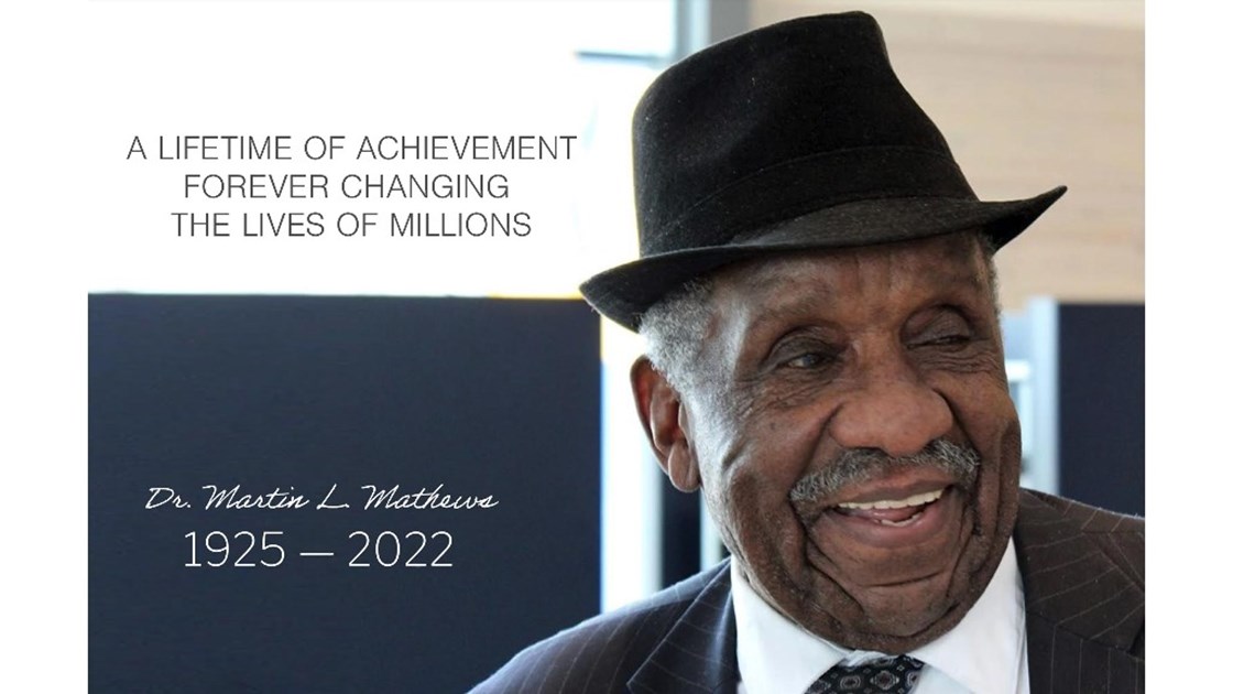 In Memory of Dr. Martin L. Mathews - JustGiving