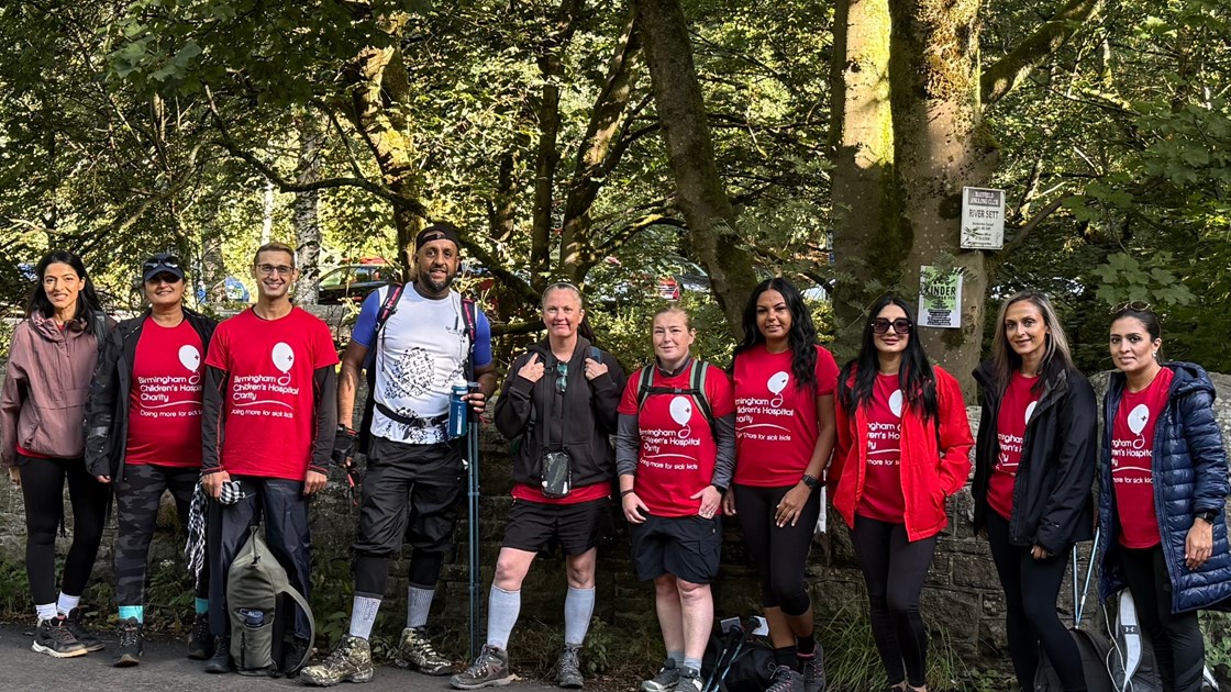 Team Unity is fundraising for Birmingham Children’s Hospital Charity