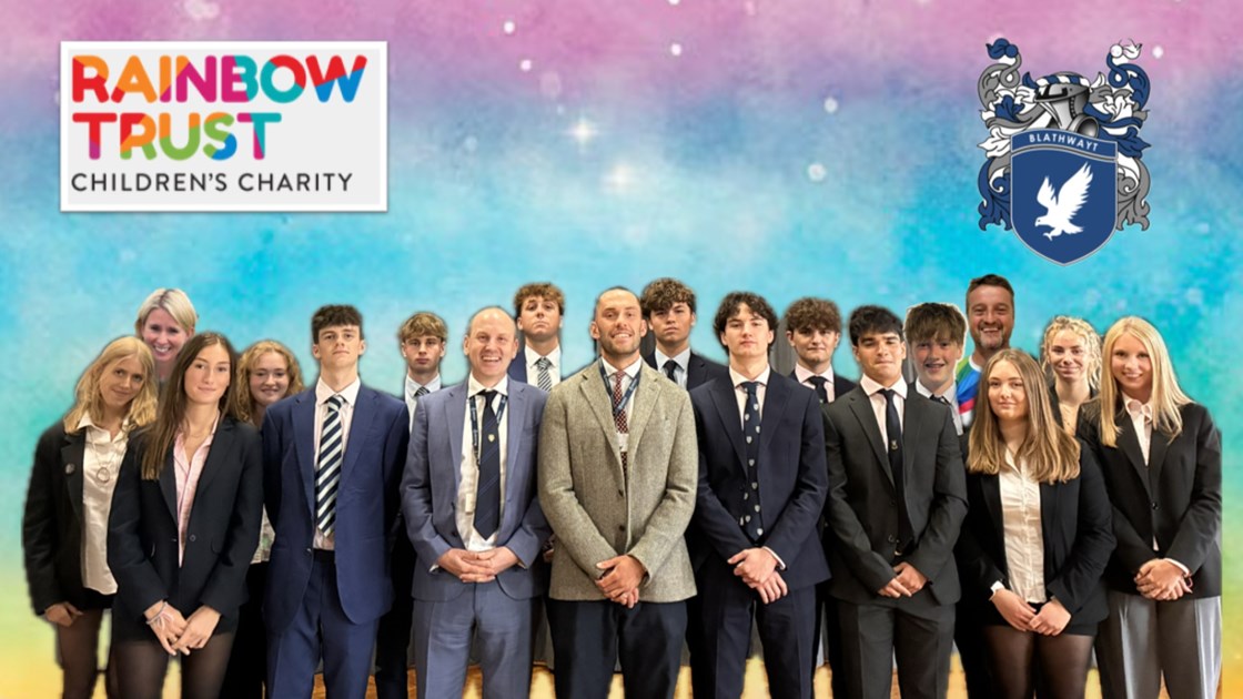Blathwayt House is fundraising for Rainbow Trust Children's Charity