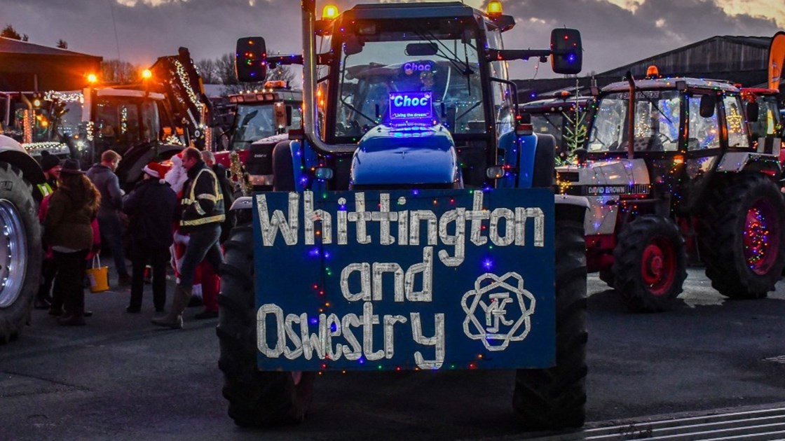 Oswestry Illuminated Tractor Run 2024 - JustGiving
