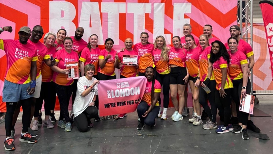 Repping for Racks – Battle Cancer London for Breast Cancer Now is ...