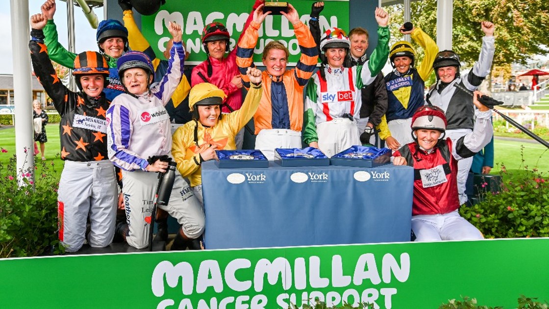 Macmillan Charity Raceday 2022 Justgiving