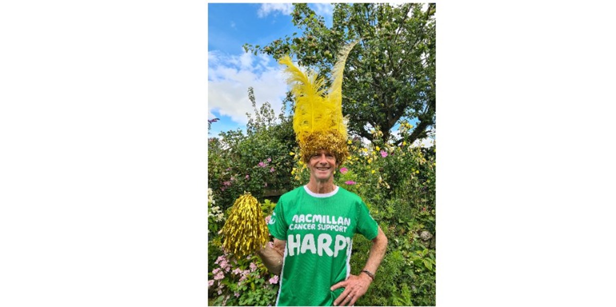 Tony Sharpe is fundraising for Macmillan Cancer Support