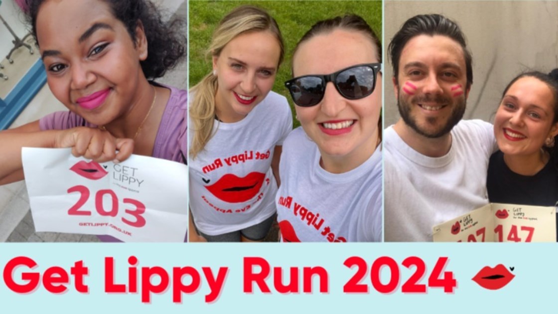 Get Lippy Run 2024 - JustGiving
