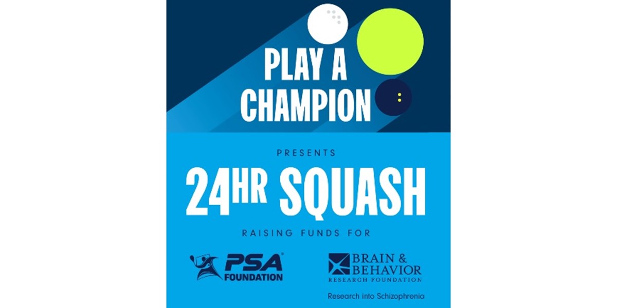 is fundraising for Professional Squash Association Foundation