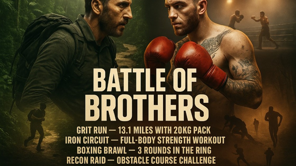 The Eggington Brothers vs Five Challenges - JustGiving