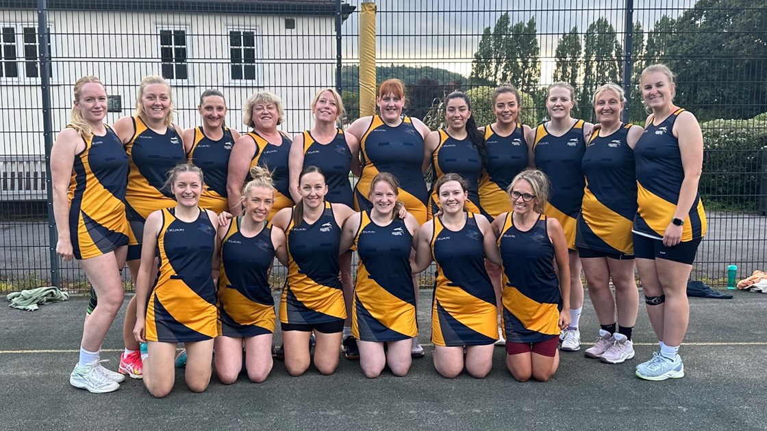 Sharks Netball Club is fundraising for St David's Hospice (North Wales)