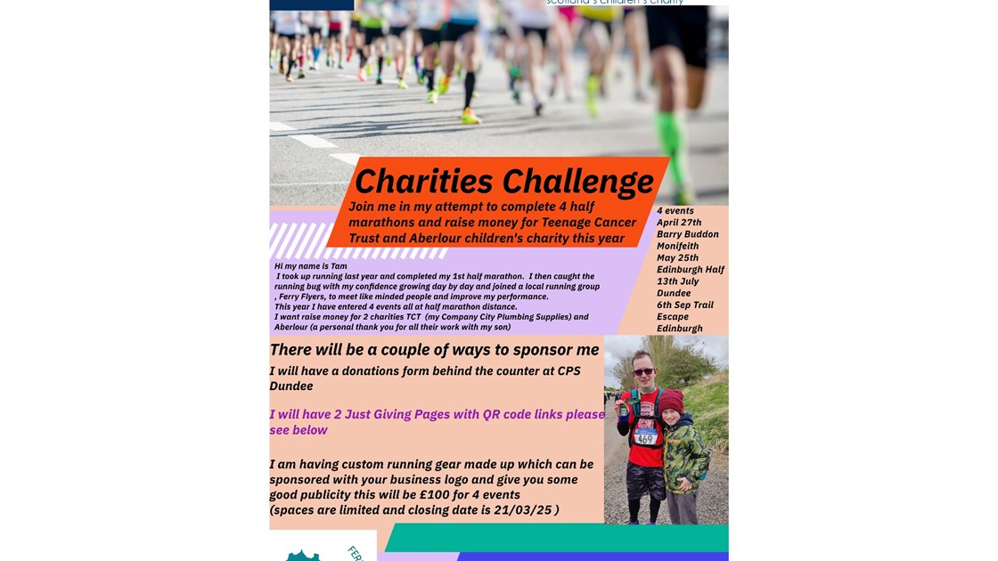 Tam Mitchell is fundraising for Teenage Cancer Trust