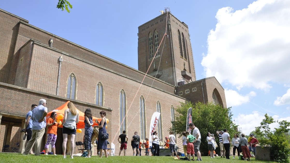 halow project - Guildford Cathedral Charity Abseil - JustGiving