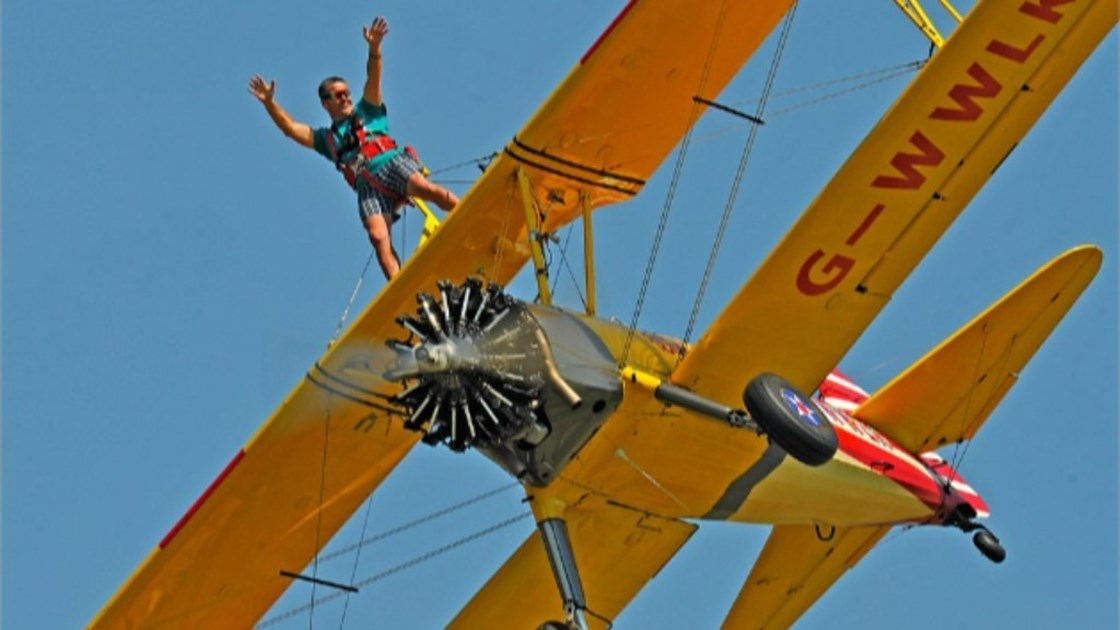 Alex's Wish Extreme Wing Walk 2025 - JustGiving