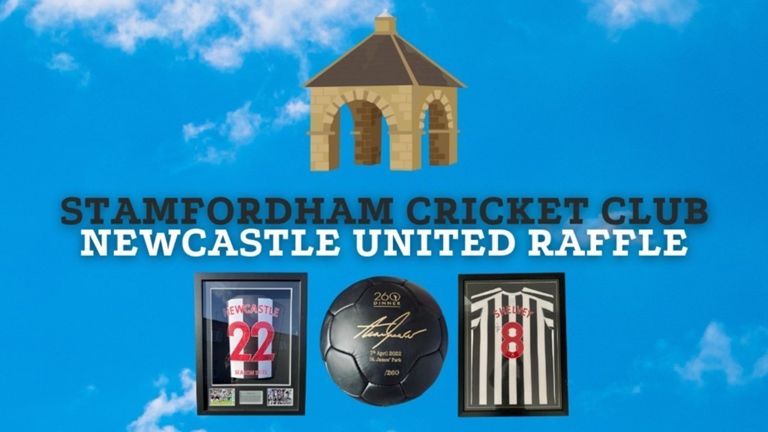 Stam CC #NUFC Crowdfunding Raffle - JustGiving