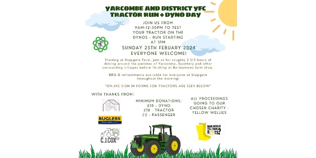 Yarcombe Young Farmers is fundraising for The Farm Safety Foundation