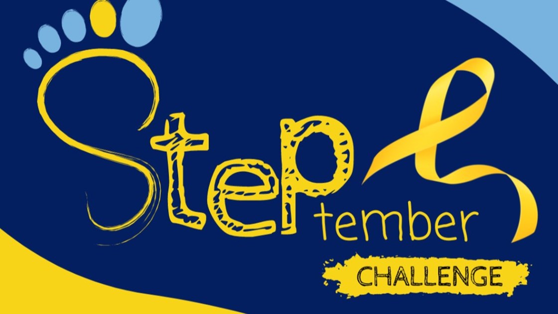 STEPtember 2024 (for Childhood Cancer Awareness Month) - JustGiving
