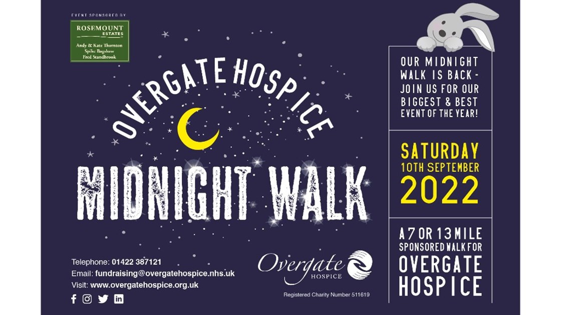 The Overgate Hospice Midnight Walk 2022 - JustGiving