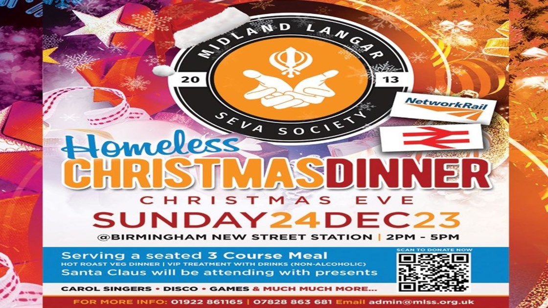 MLSS Homeless Christmas Dinner 2023 - JustGiving