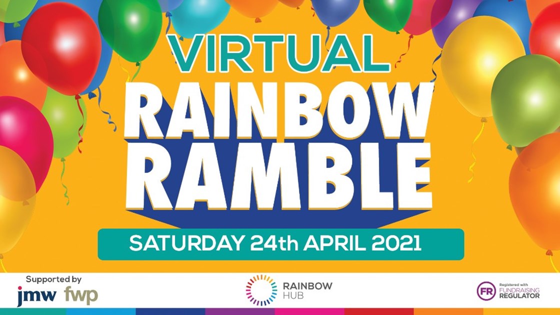 Virtual Rainbow Ramble 2021 - JustGiving