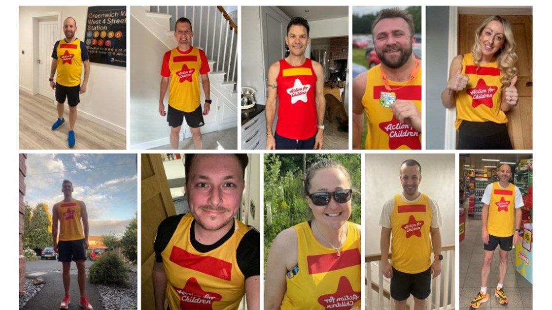 2023 Iceland London Marathon Team Supporting Action For Children ...