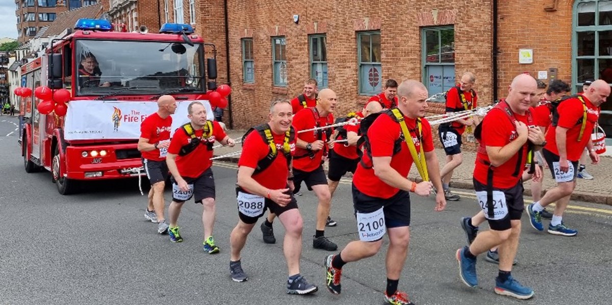 Mark Engers is fundraising for Fire Fighters Charity