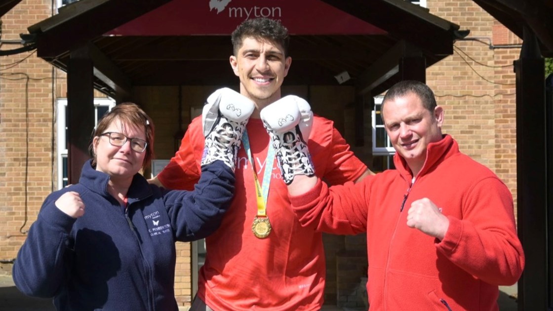 Cleary's Boxing is fundraising for The Myton Hospices