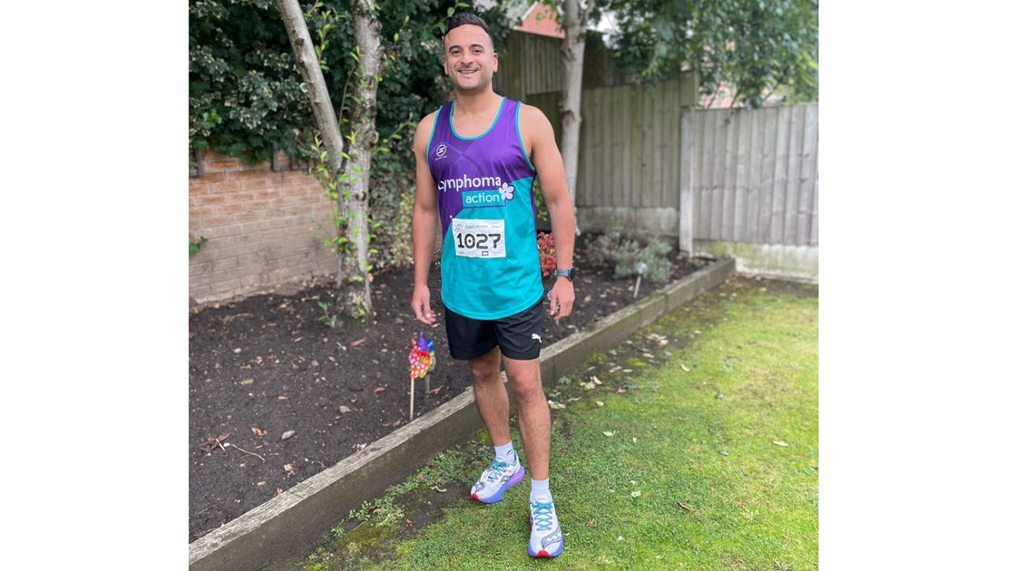 Adam Herman is fundraising for Lymphoma Action