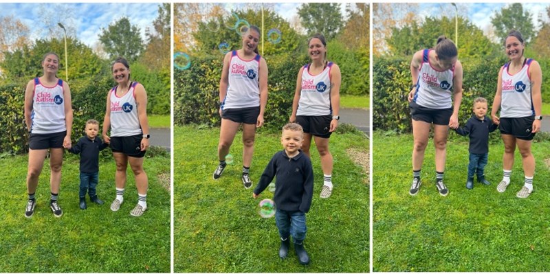 Beth and Izzy Balch is fundraising for Child Autism UK