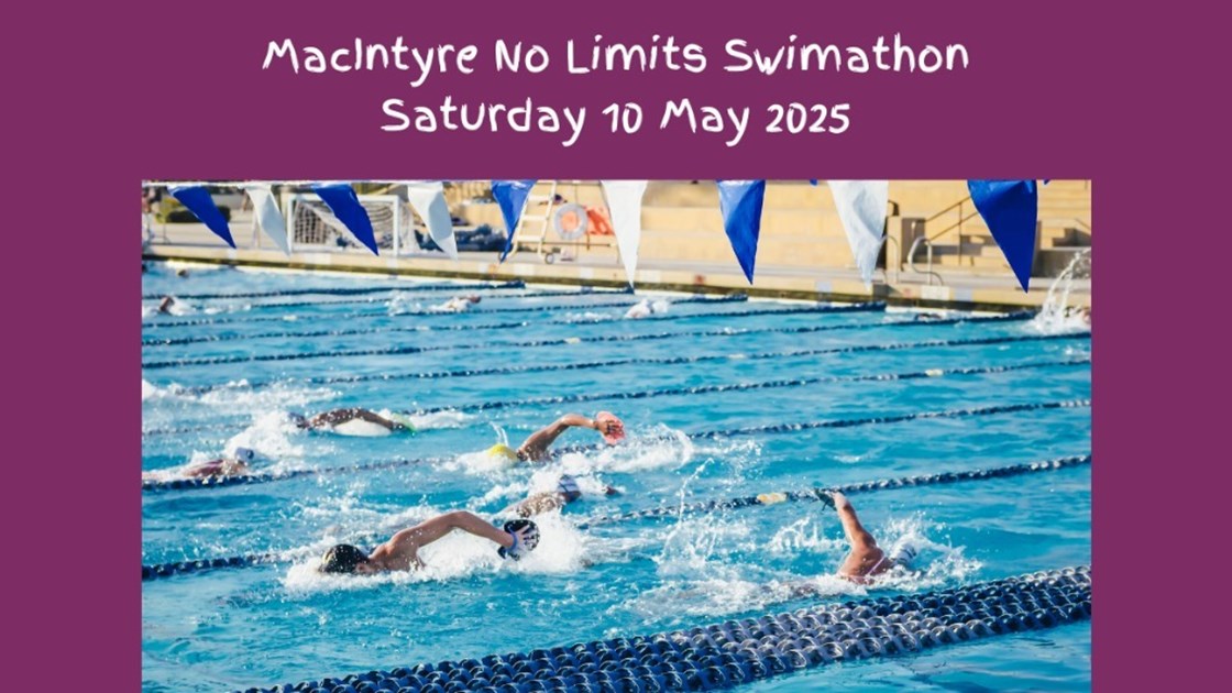 Swimathon for MacIntyre No Limits - JustGiving