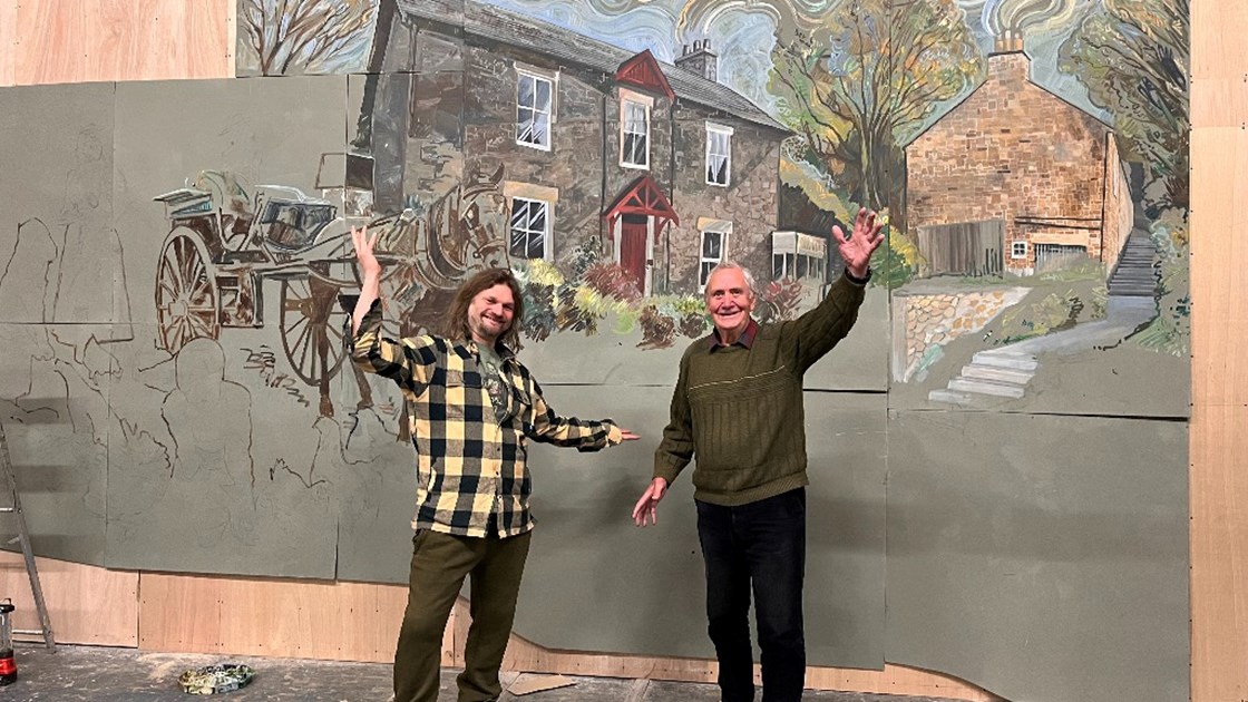 Colinton Gateway Mural, Cuddies Lane, Colinton - JustGiving