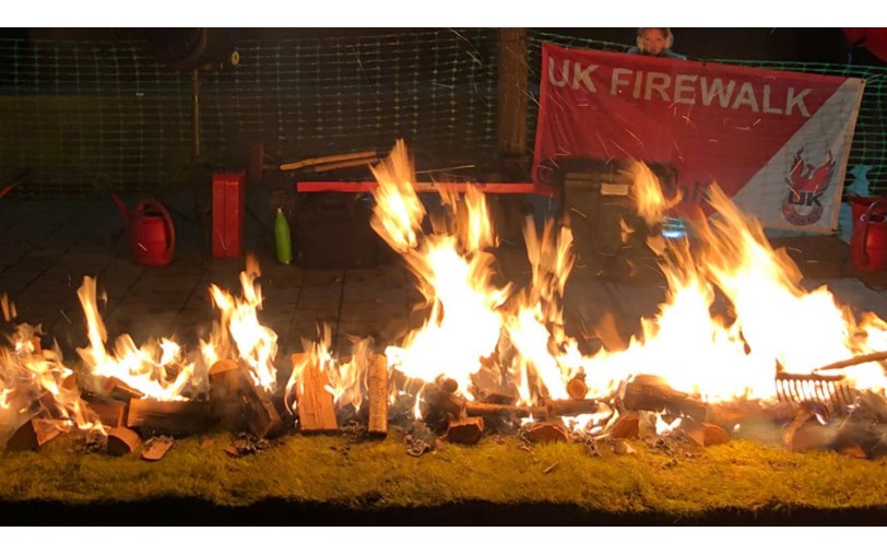 Fire Walk - JustGiving