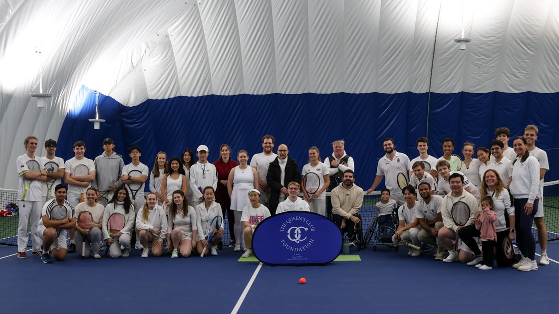 Jonathon Dawes is fundraising for The Queen's Club Foundation