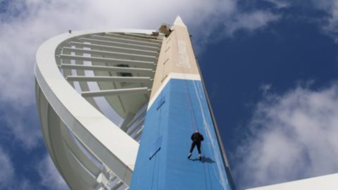 Spinnaker Tower Abseil - JustGiving