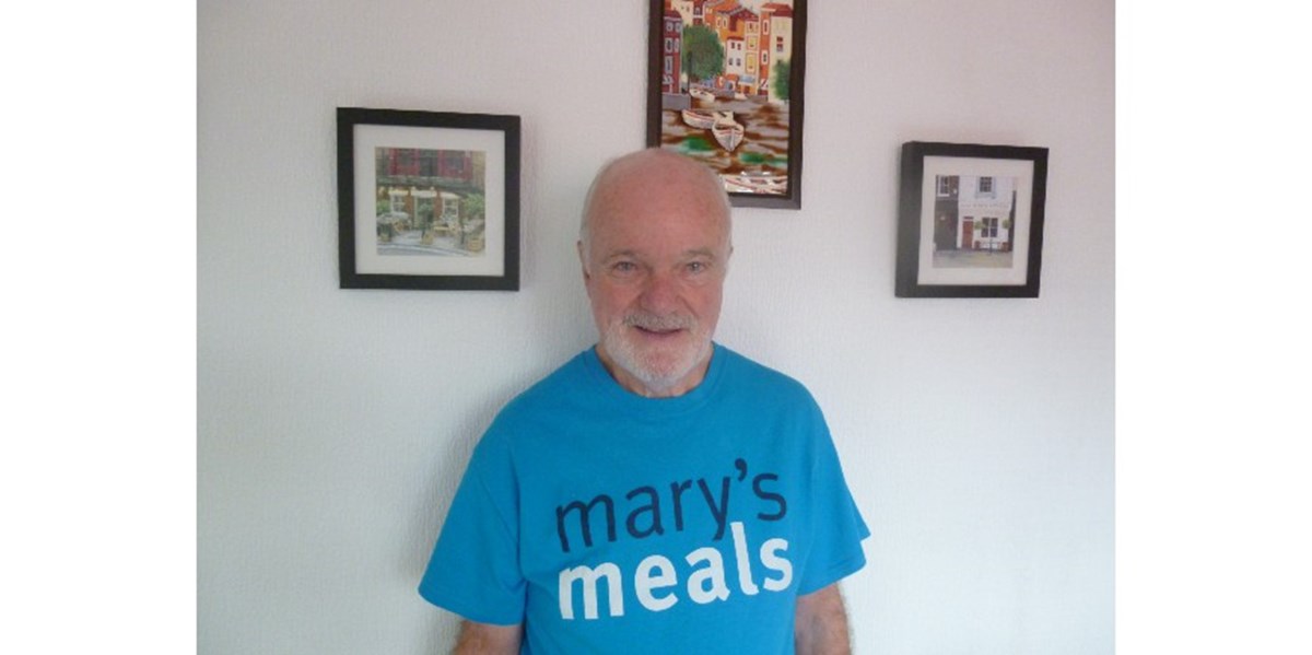 Rob White is fundraising for Mary’s Meals