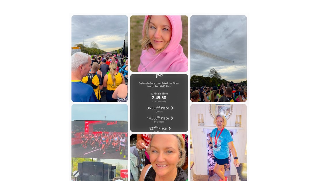 Deborah Gore is fundraising for Macmillan Cancer Support